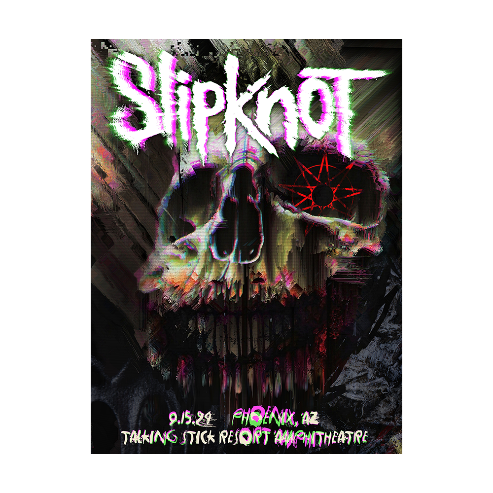 2024 Tour Poster - Phoenix - Slipknot Official Store