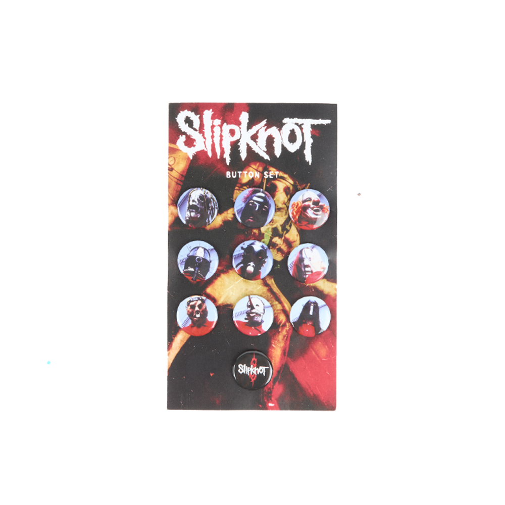 Self Titled Button Pack - Slipknot Official Store