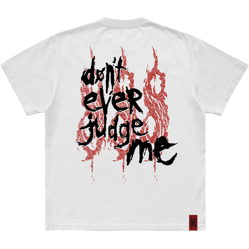 Don't Ever Judge Me Photo T-Shirt - Slipknot Official Store