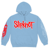 Slipknot Logo '22 Tour Blue Hoodie - Slipknot Official Store